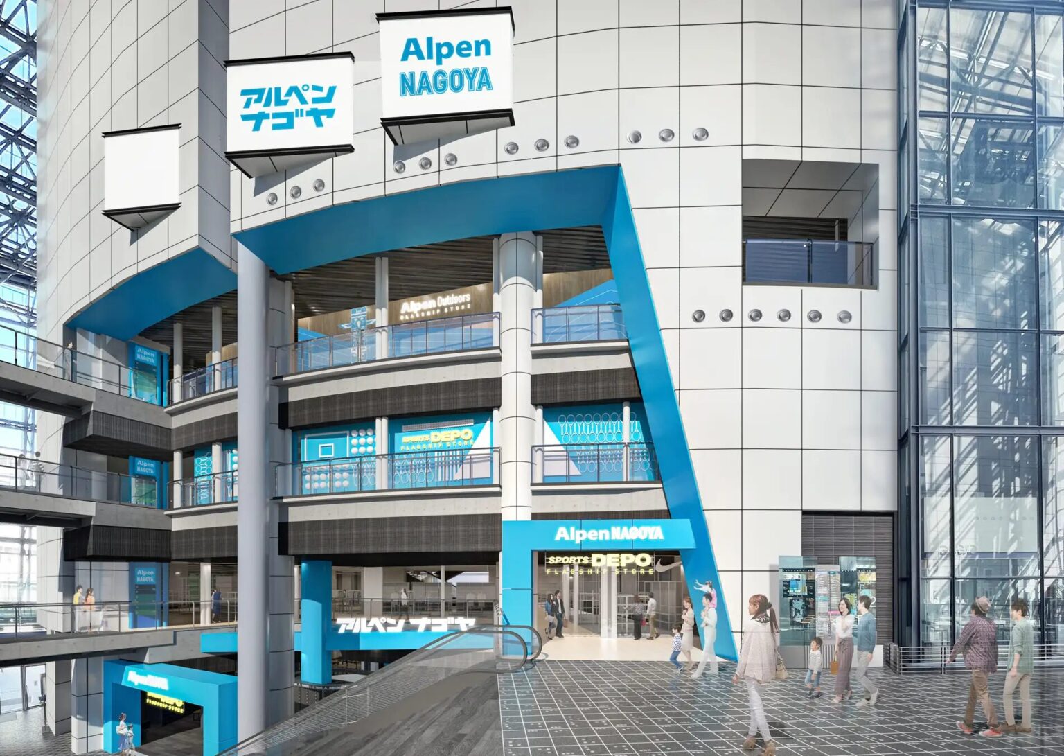 巨大なアルペンが栄に誕生！アルペングループの総力を結集した日本最大級の旗艦店「Alpen NAGOYA」が3月29日(金)オープン | ナゴヤ ...